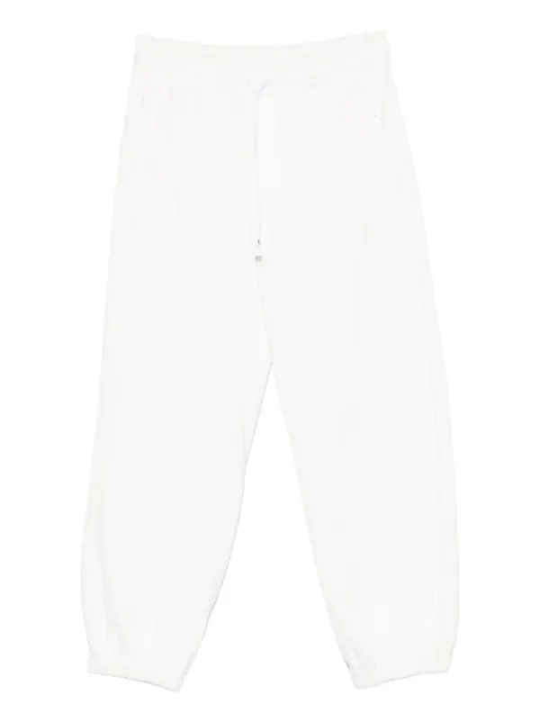 Alexander McQueen Skull-embroidered Track Trousers - White
