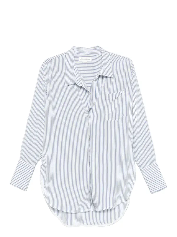 Victoria Beckham Striped Shirt - Blue