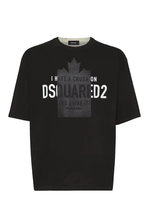 Dsquared2 Logo-print T-shirt - Black