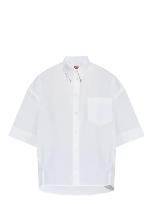 Kenzo Cotton Shirt - White