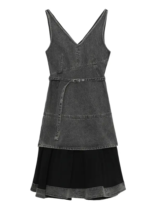 3.1 Phillip Lim Denim Skirt - Grey