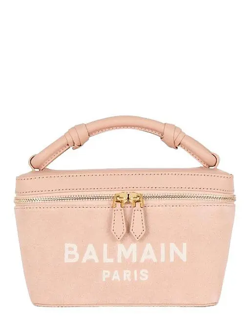 Balmain B-army Vanity Case - Beige