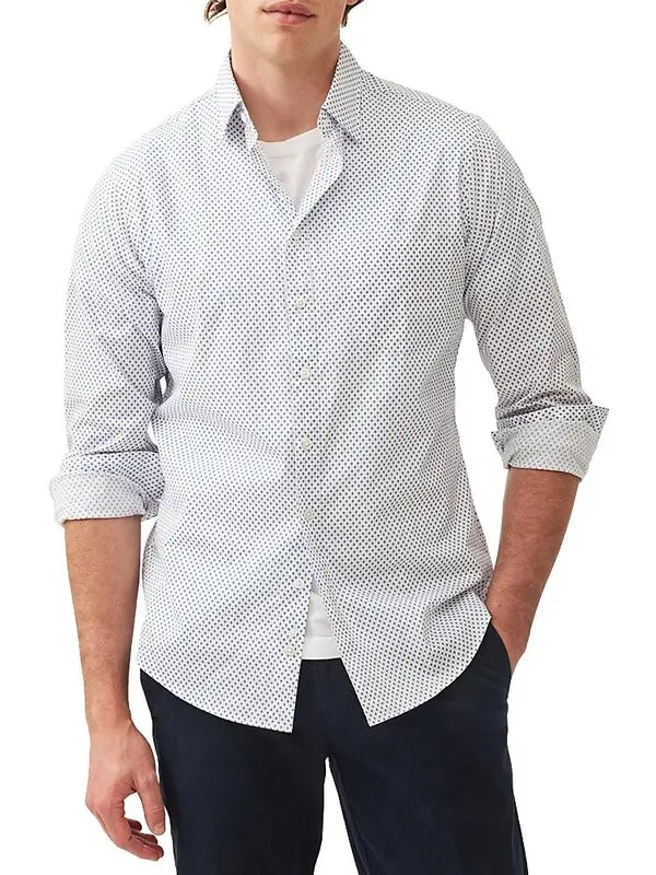 Rodd & Gunn Samson Bay Slim Fit Shirt - Snow
