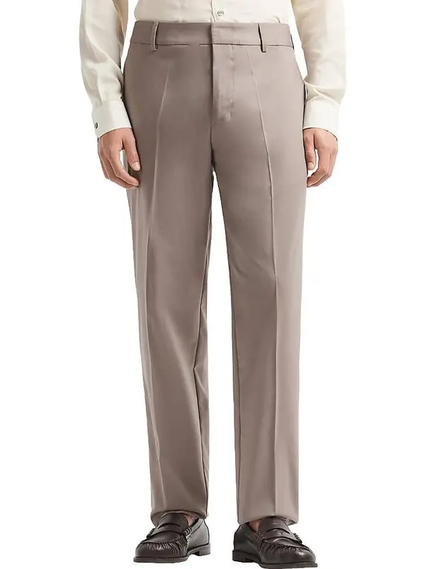 Emporio Armani Twill Trousers - Beige
