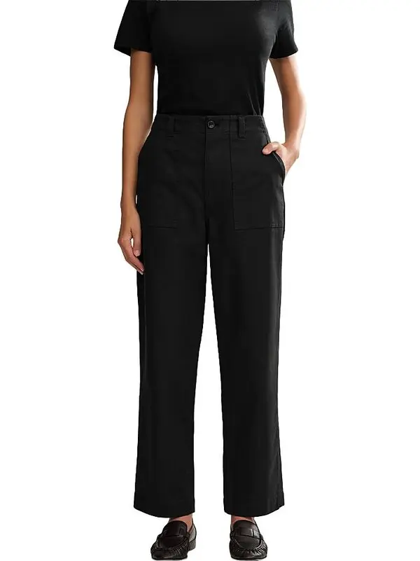 Jenni Kayne Twill Ranger Trousers - Black