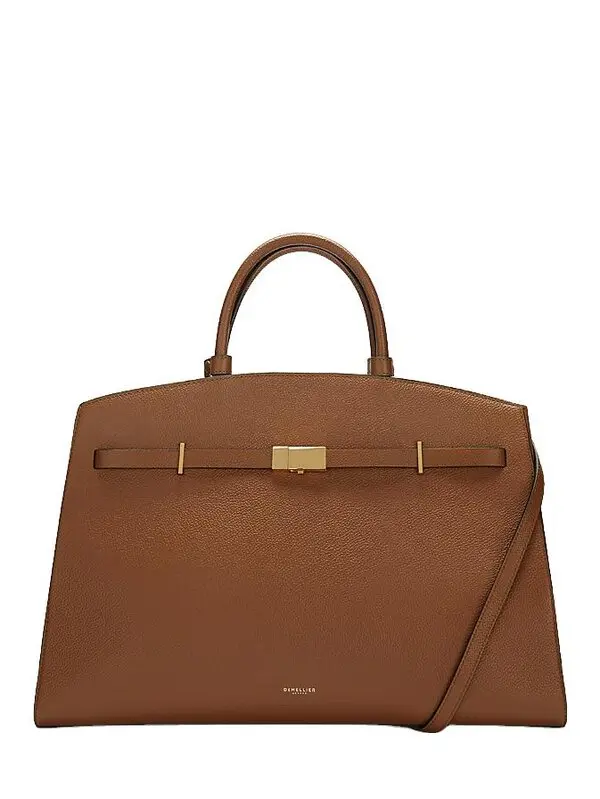 DEMELLIER The Hudson Leather Tote - Tan