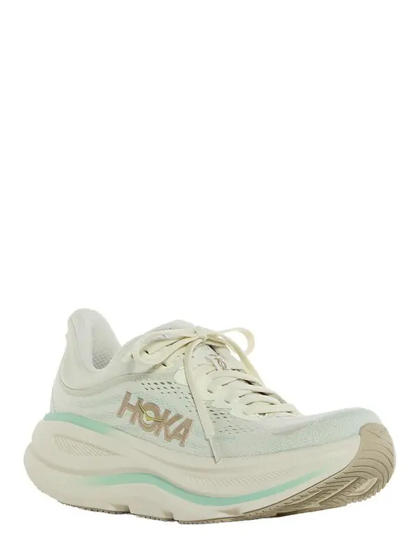 HOKA® Bondi Running Sneakers - Truffle Salt/sea Glass