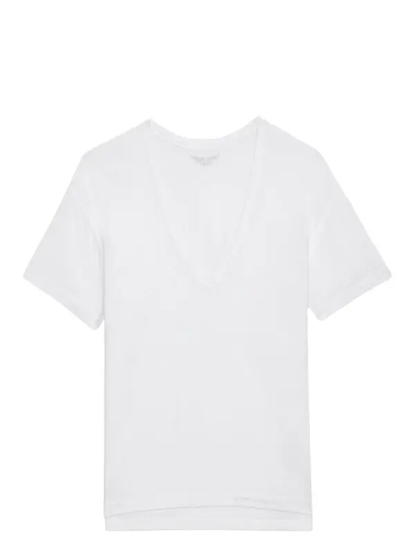 Zadig&Voltaire V-neck T-shirt - White