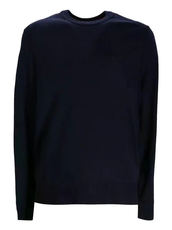 BOSS Crew Neck Sweater - Blue