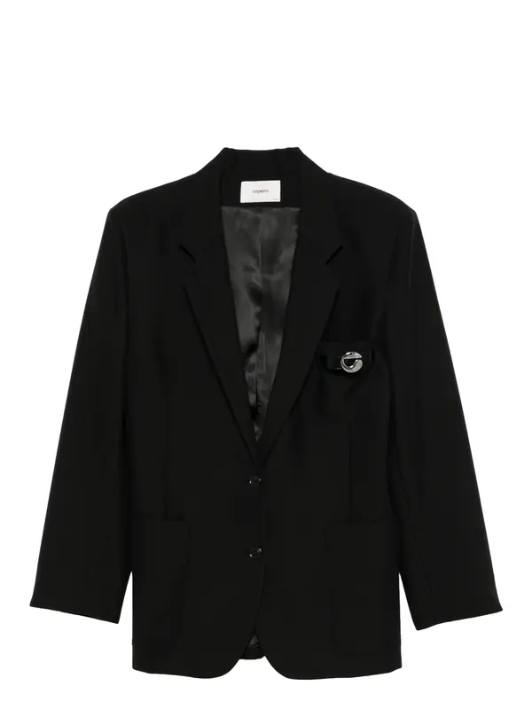 Coperni Belted-pocket Blazer - Black