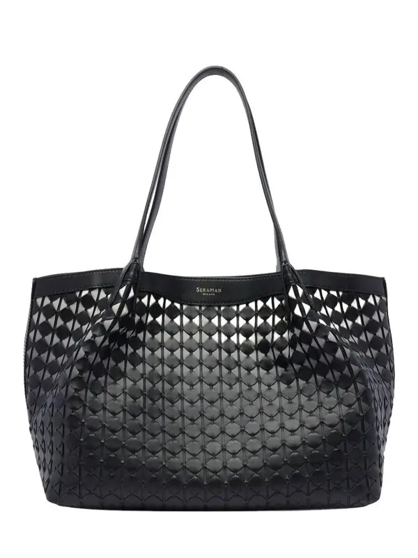 SERAPIAN Small Secret Tote - Black