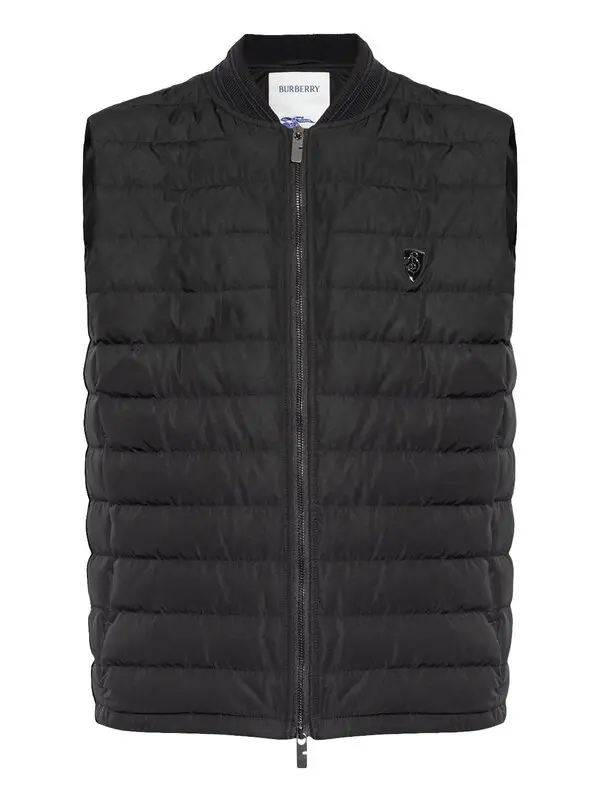 Burberry Padded Down Vest - Black