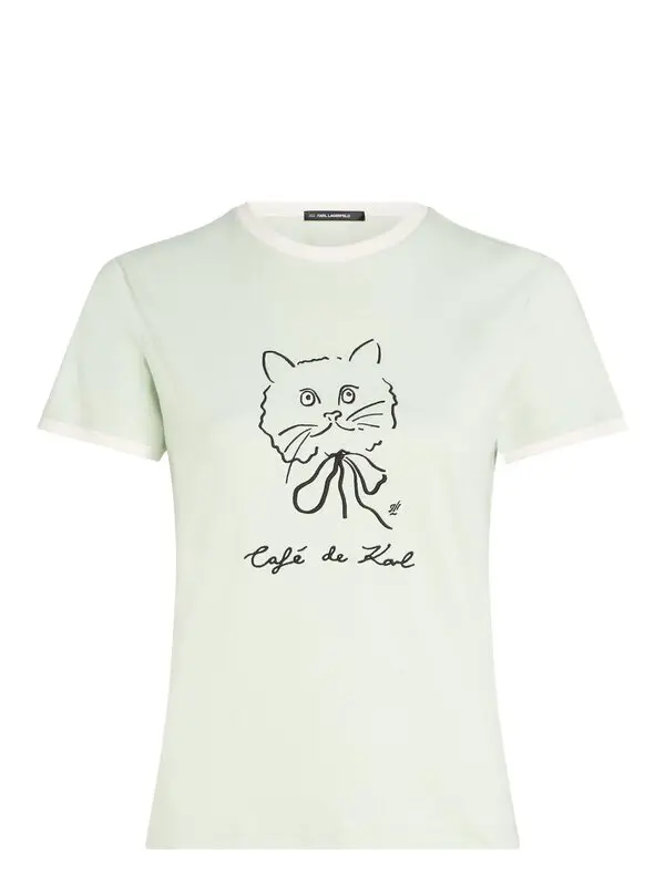 Karl Lagerfeld X Jorge Parra T-shirt - Green