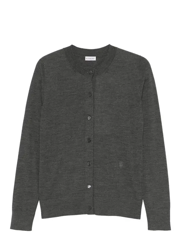Burberry Wool Cardigan - Grey