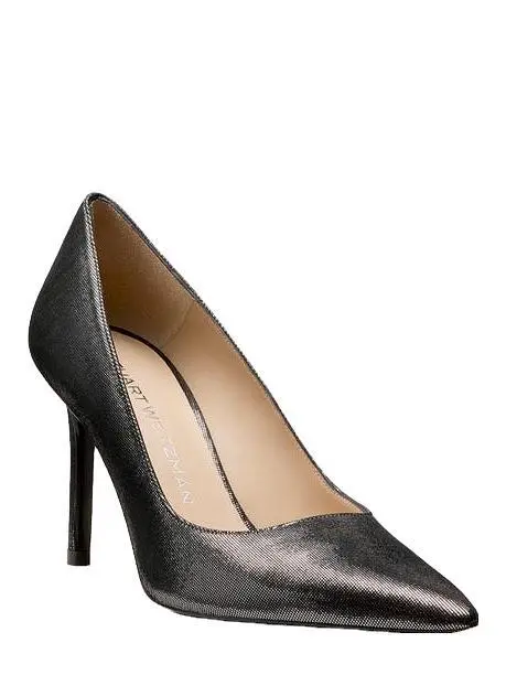 STUART WEITZMAN Power 85 Pump - Gunmetal