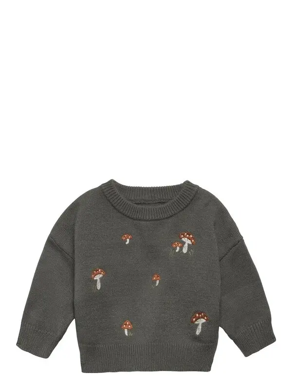 MODERN MOMENTS™ BY GERBER Embroidered Sweater - Mushroom