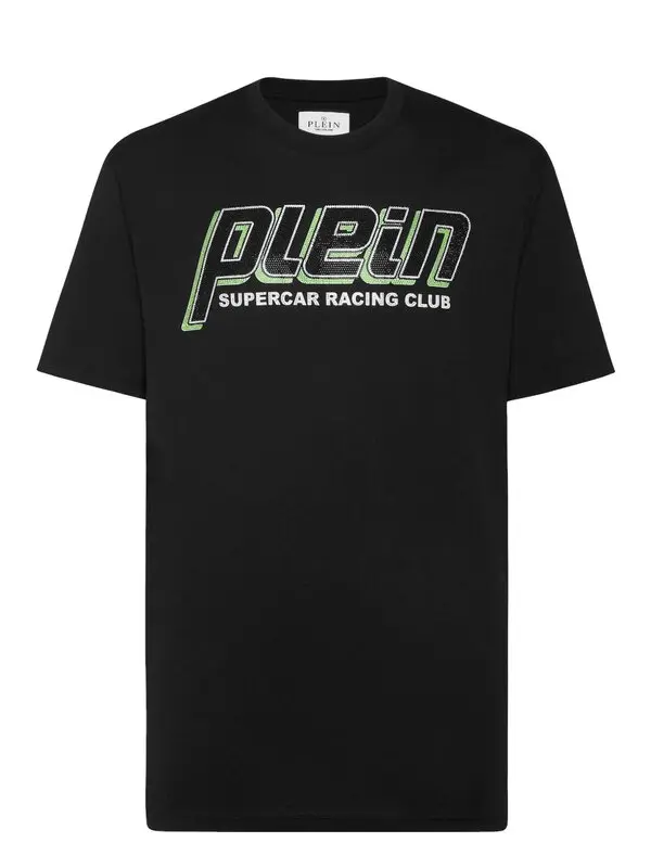 Philipp Plein Strass Racing Club T-shirt - Black