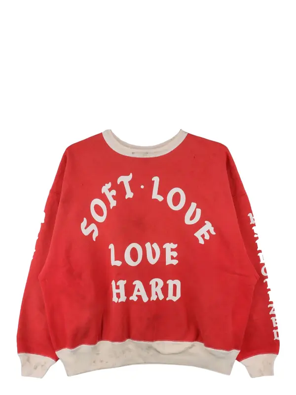 SAINT MXXXXXX Soft Love Sweater - Red