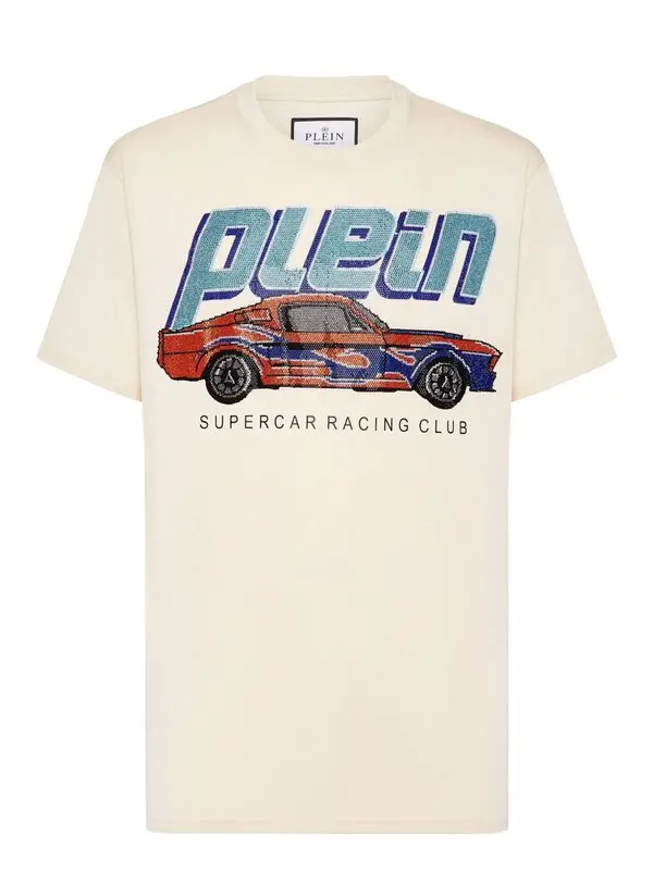 Philipp Plein Cars Racing T-shirt - Neutrals