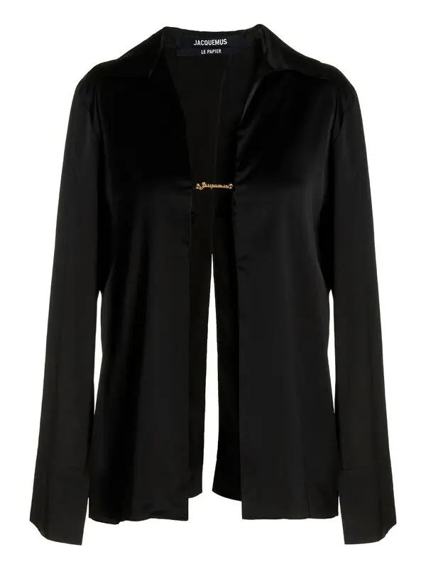 Jacquemus Le Chemise Notte' Shirt - Black