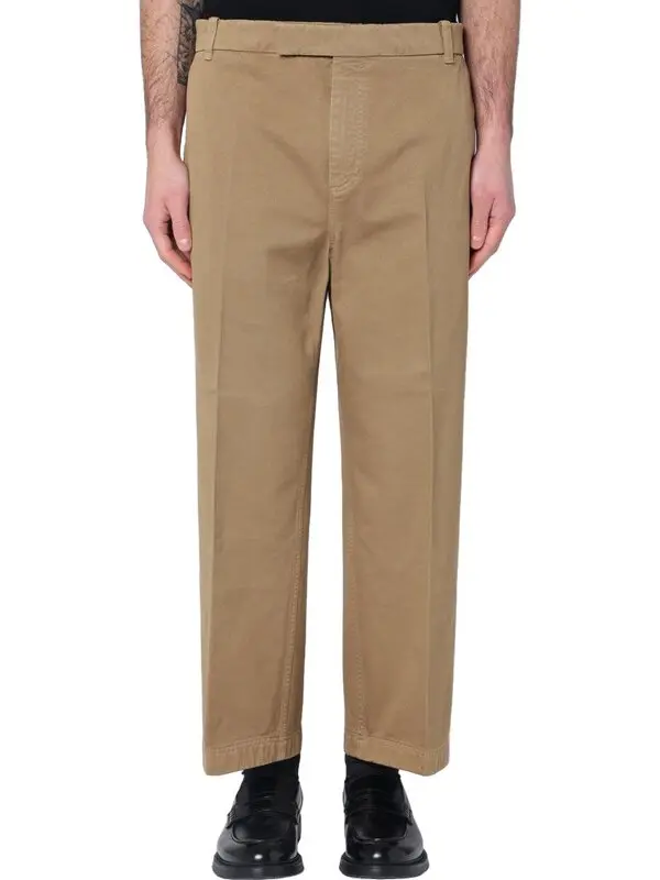 Thom Browne Cotton Trousers - Green