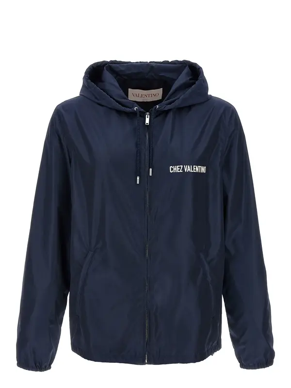 Valentino Garavani Chez Windbreaker - Blue