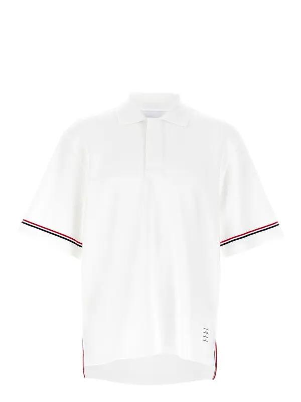 Thom Browne Rugby' Polo Shirt - White