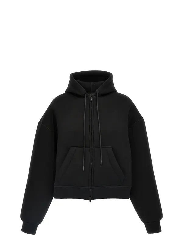 Wardrobe.NYC Bonded Hoodie - Black