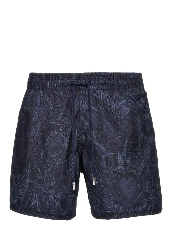 Etro Paisley' Swimsuit - Blue