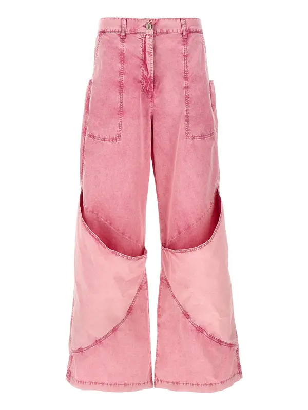 Attico Baggy Trousers - Pink