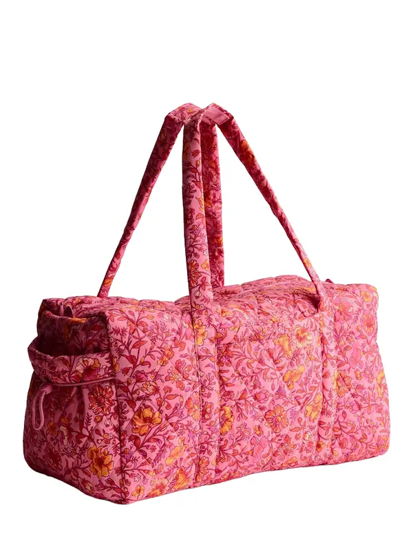 VERA BRADLEY Original Duffel Bag - Pink/red