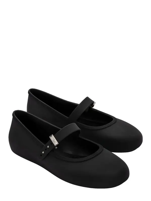 Melissa Soft Ballerina Flat - Black