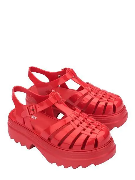 Melissa Possession Platform Ii Sandal - Red