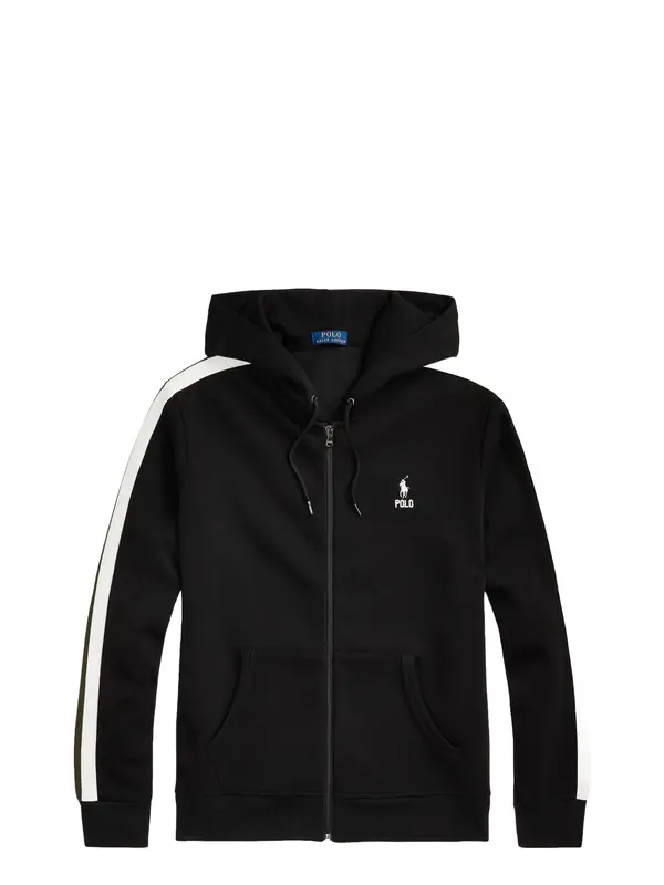 Polo Ralph Lauren Embroidered Logo Hoodie - Black