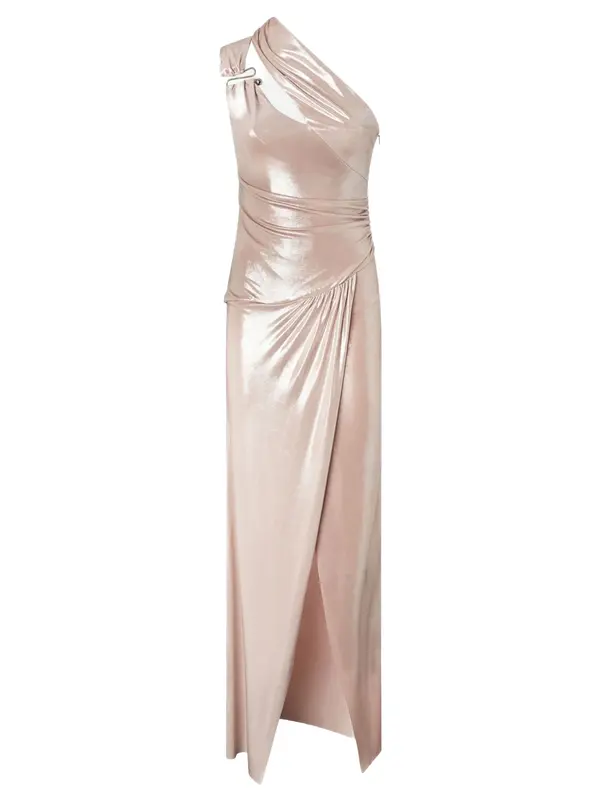 Pinko One-shoulder Maxi Dress - Pink