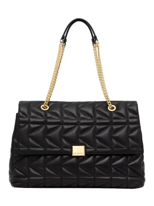 Karl Lagerfeld K/kuilt Large Tote - Black