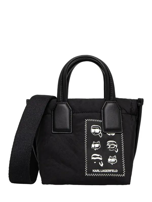 Karl Lagerfeld Ikonik Tote Bag - Black