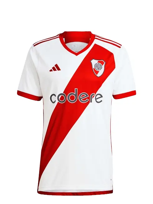 Adidas River Plate 23/24 Home Jersey - White/red