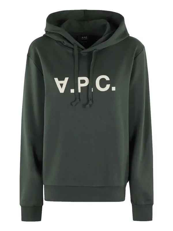 A.p.c. Sweatshirt - Moss Green