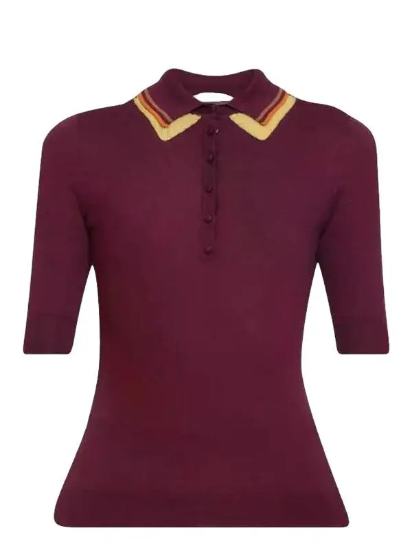 Gabriela Hearst - Gabriela Hearst Wendelyn Cashmere-Silk Polo Top