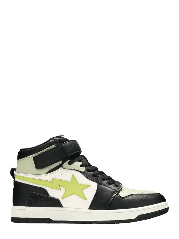 BAPE Block Sta High Sneakers - Black