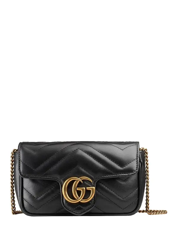 Gucci Marmont Shoulder Bag - Black