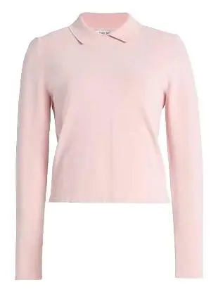 Delpozo Knit Polo Shirt - Pink
