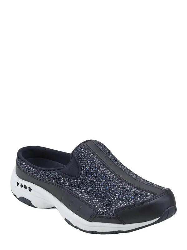 Easy Spirit Travel Sparkle Clog - Dark Blue