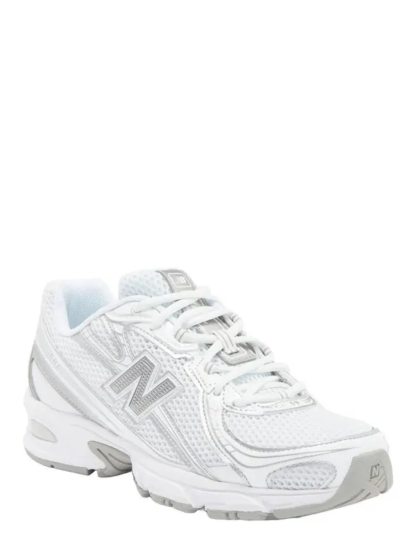 NEW BALANCE Gender Inclusive 740 Sneaker - White/ Silver Metallic