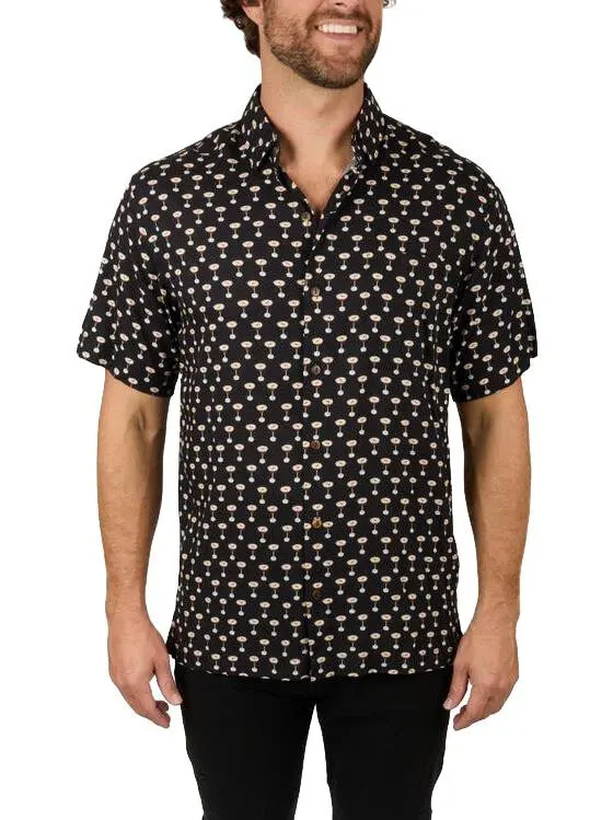 Kenny Flowers The Buzz Around Townshort Sleeve Shirt - Black
