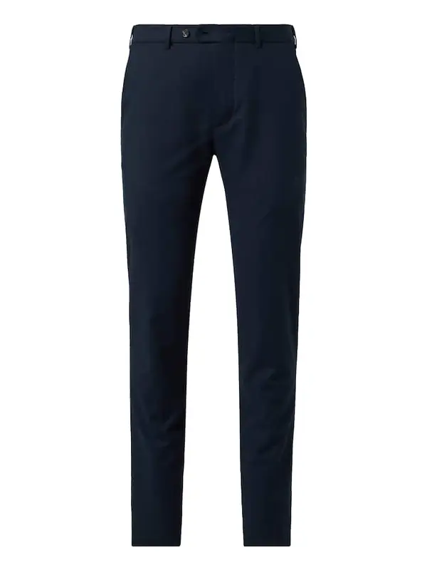 Loro Piana Pantaflat Cotton-blend Chinos - Blue