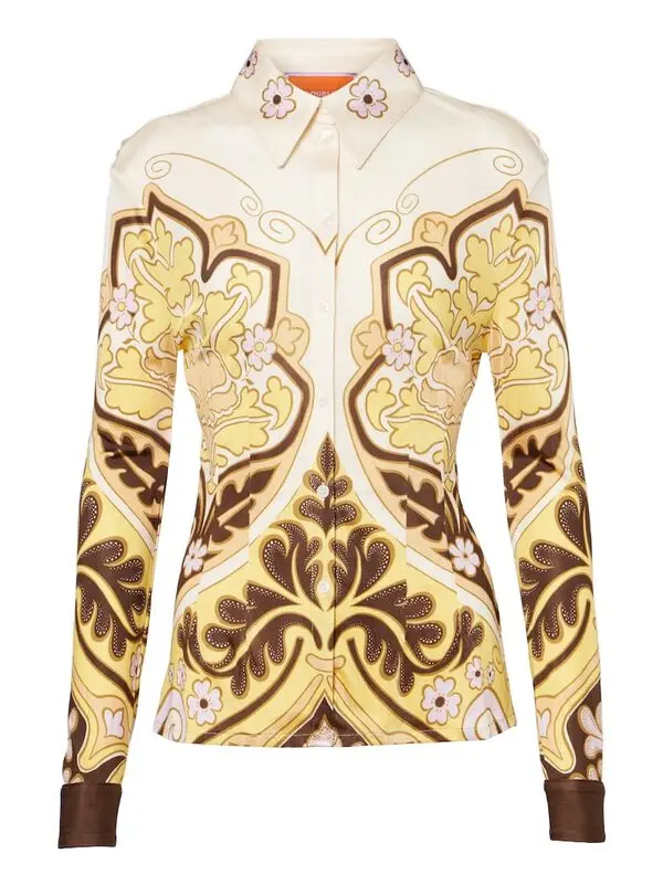 La DoubleJ Spells Placee Printed Shirt - Multicoloured