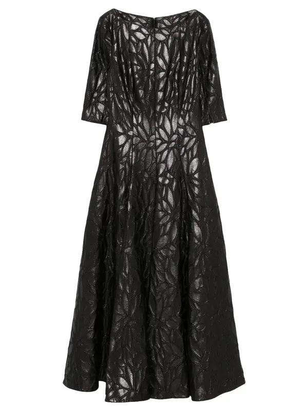 Talbot Runhof Bogna5 Midi Dress - Black