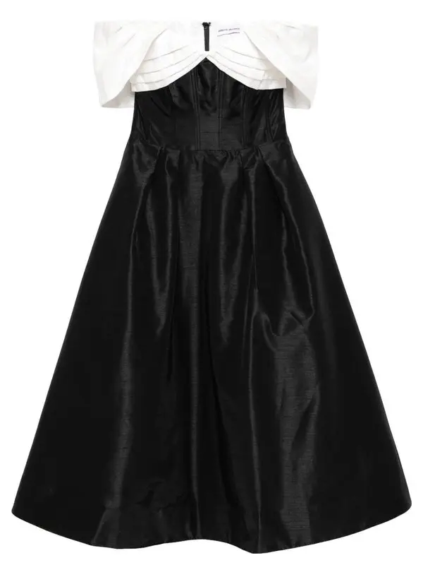 Rebecca Vallance Eliza Off-shoulder Dress - Black
